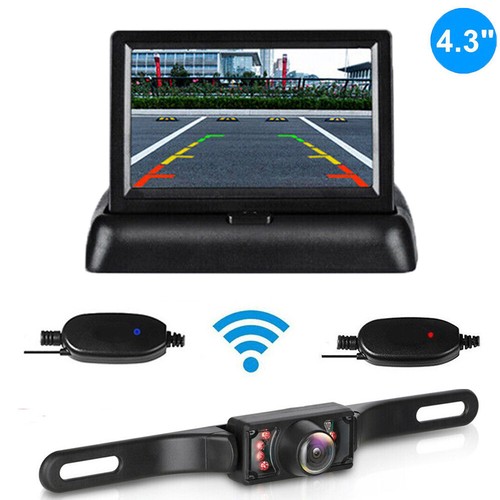4.3" Car Wireless Backup Camera with Monitor Rear View Parking Kits | eBay