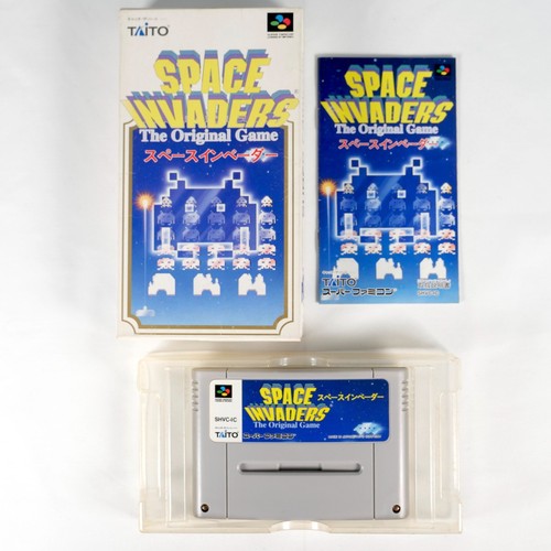 SPACE INVADERS The Orignal Game Nintendo Super Famicom SFC SNES Jap ...