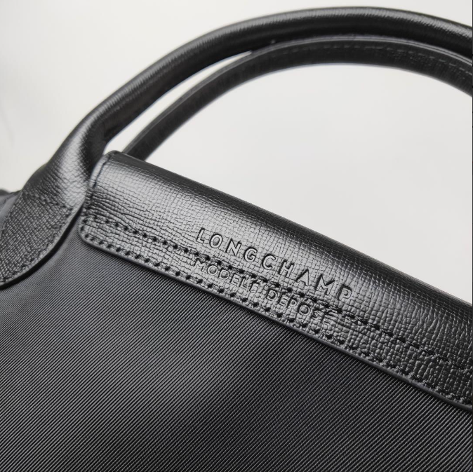 Longchamp Le Pliage Energy Shoulder Tote Bag 2Way Bag M Black Outlet ...