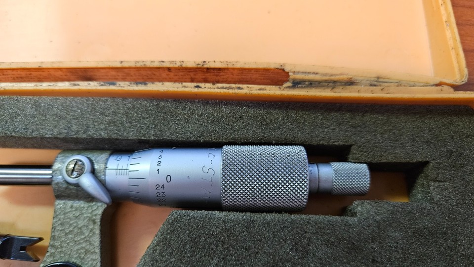 Mitutoyo 126 138 Screw Thread Pitch Micrometer 1"-2" .001" | eBay