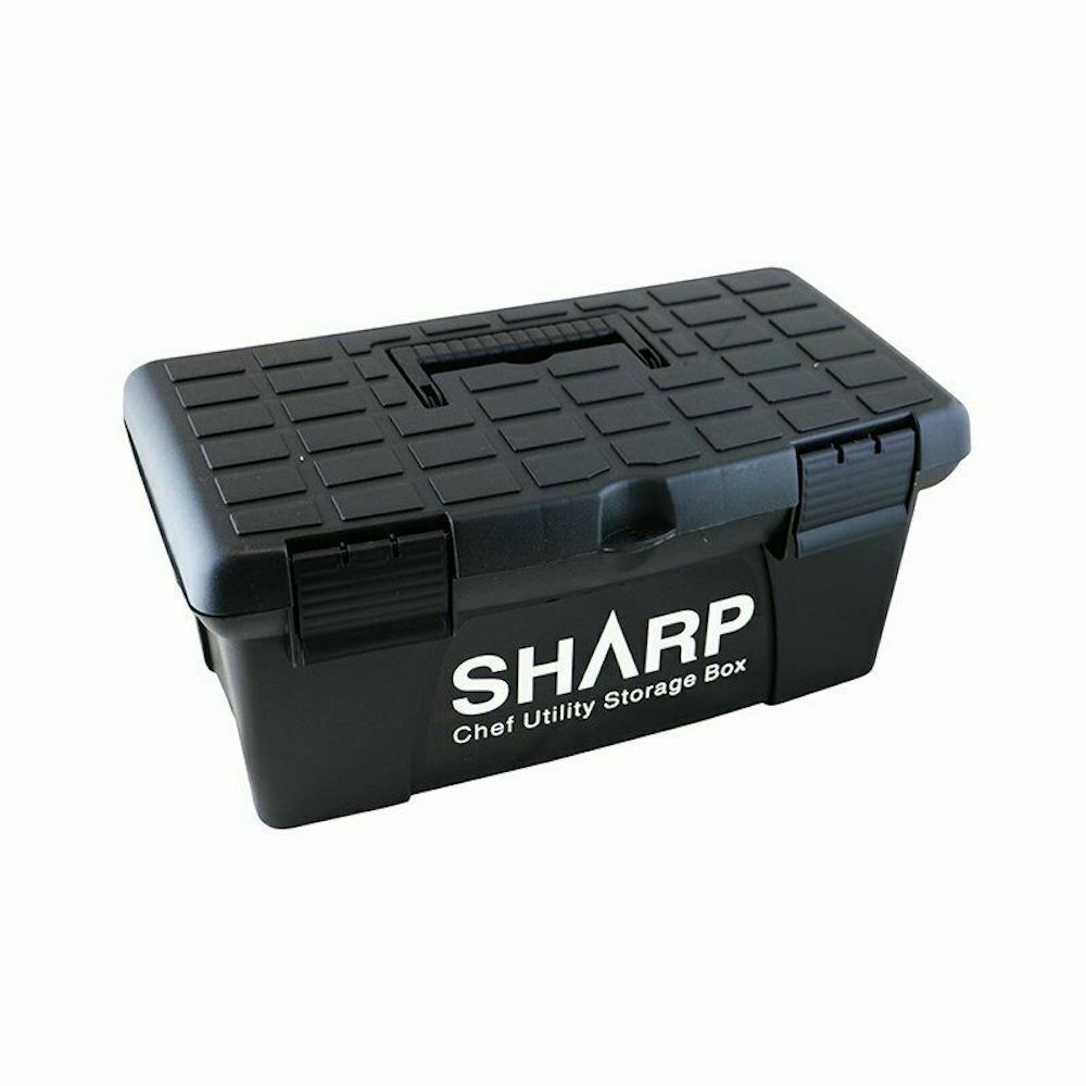 SHARP UTILITY BOX W/ REMOVABLE TRAY - BLACK KNIFE CARRY CASE | eBay