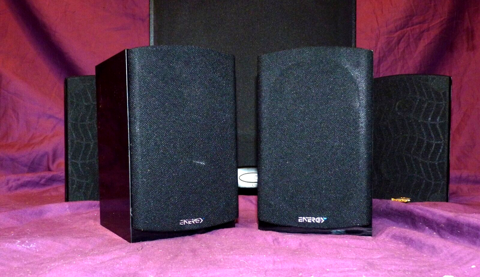 PARADIGM PDR-8 SERIES IV POWERED SUB & 2 CINEMA 70v2PEAKERS & ENERGY ...