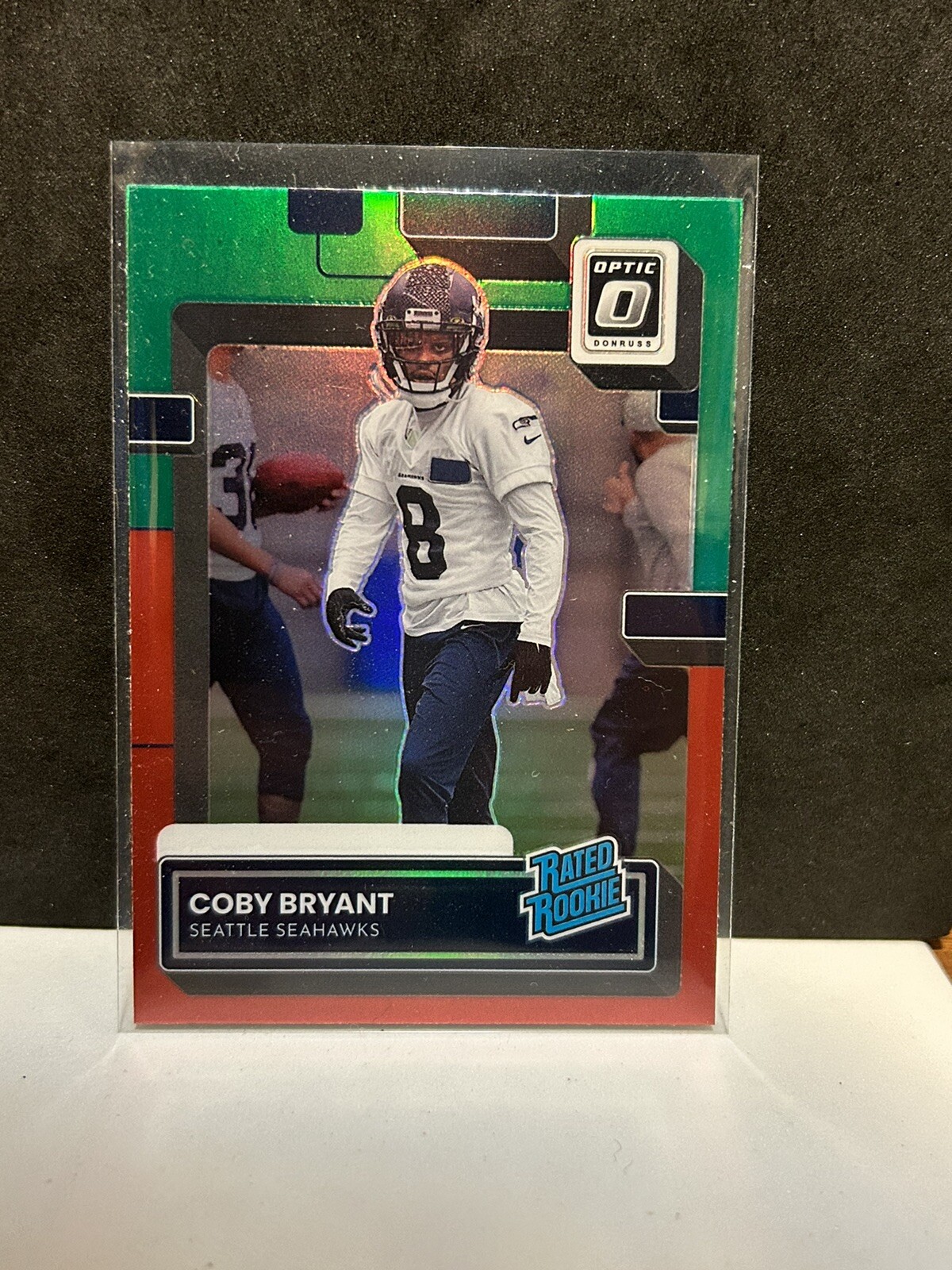 2022 Optic Football Coby Bryant Rookie Green and Red Parallel | eBay