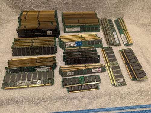 3lb 9oz memory RAM chips scrap for gold or precious metal recovery | eBay
