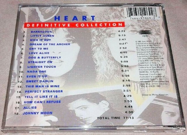 HEART-DEFINITIVE COLLECTION-CD-(Pop Rock, Classic Rock) | eBay