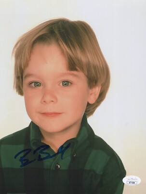 BRIAN BONSALL Signed FAMILY TIES 8x10 Photo ANDREW Actor Autograph JSA ...