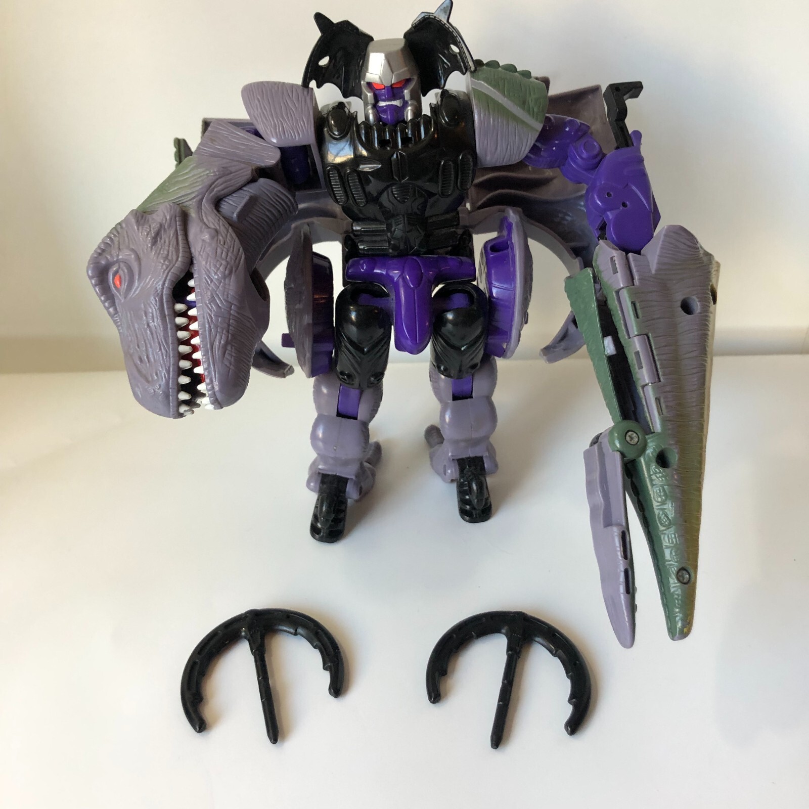 Vintage Transformers Beast Wars Megatron 1996 Hasbro Ultra Class T-Rex ...