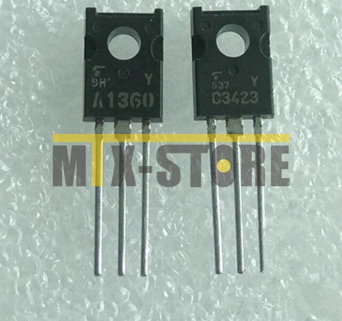 5 Pair 2SA1360-Y & 2SC3423-Y A1360-Y C3423-Y Audio Transistors New | eBay