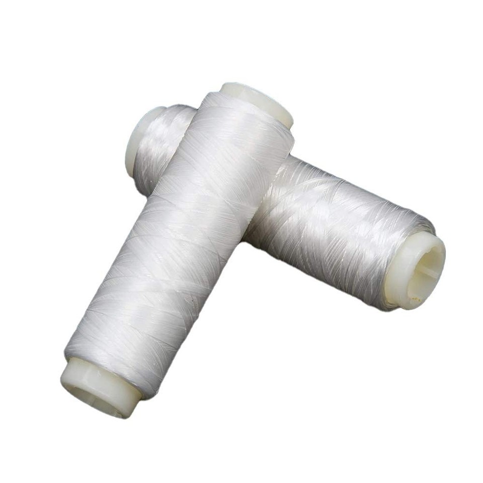 ANCLLO 2 Rolls Nylon Fishing Line 0.2mm 200m High Tensile Nylon Elastic ...