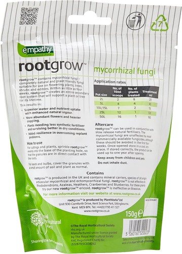 Plantworks Ltd RG150 Empathy RHS 150g Rootgrow Mycorrhizal Fungi | eBay UK