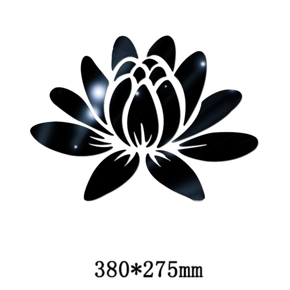 Home Bedroom Wall Sticker Sticker DIY Wall Sticker Set Black/Gold ...