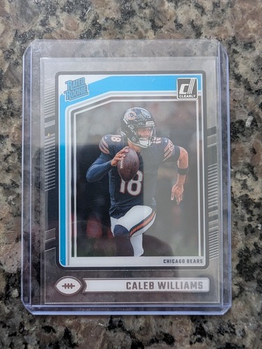 2024 Donruss Clearly Caleb Williams Rated Rookie RC | eBay