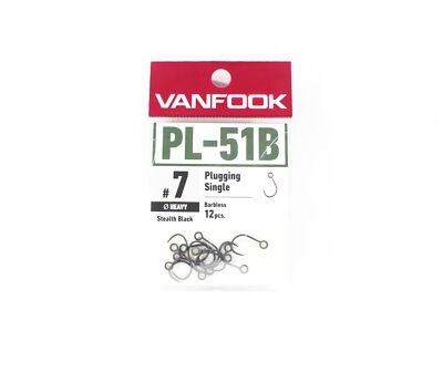 Vanfook PL-51B Plugging Single Hook Barbless Size 7 (9917) | eBay