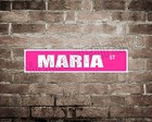 *Aluminum* Maria St 4" x 18" Metal Novelty Street Sign SS 2507 | eBay