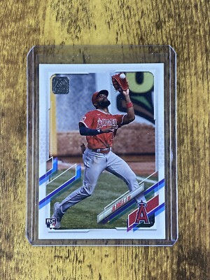 2021 Topps Complete Sets Jo Adell Rookie Card RC #43 Los Angeles Angels ...