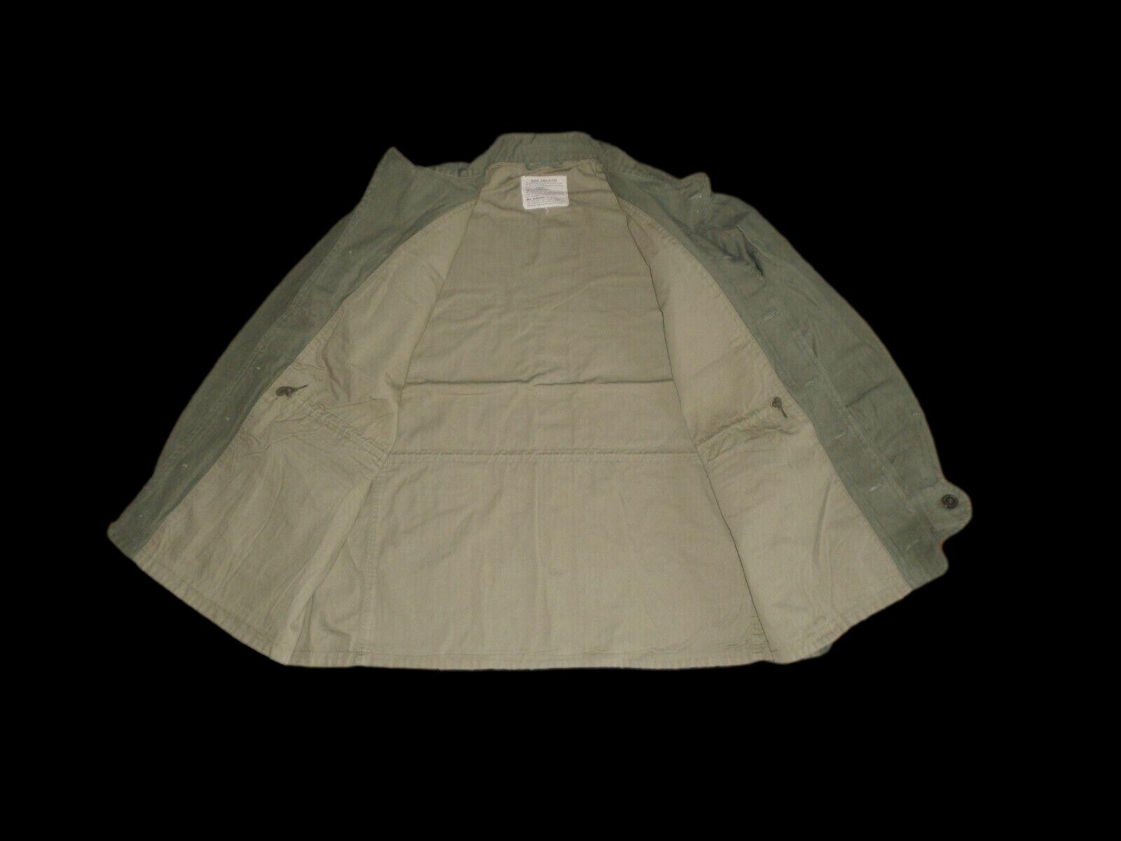 U.S MILITARY M43 FIELD JACKET M-1943 OD GREEN SIZE 50 XX LARGE WWII ...