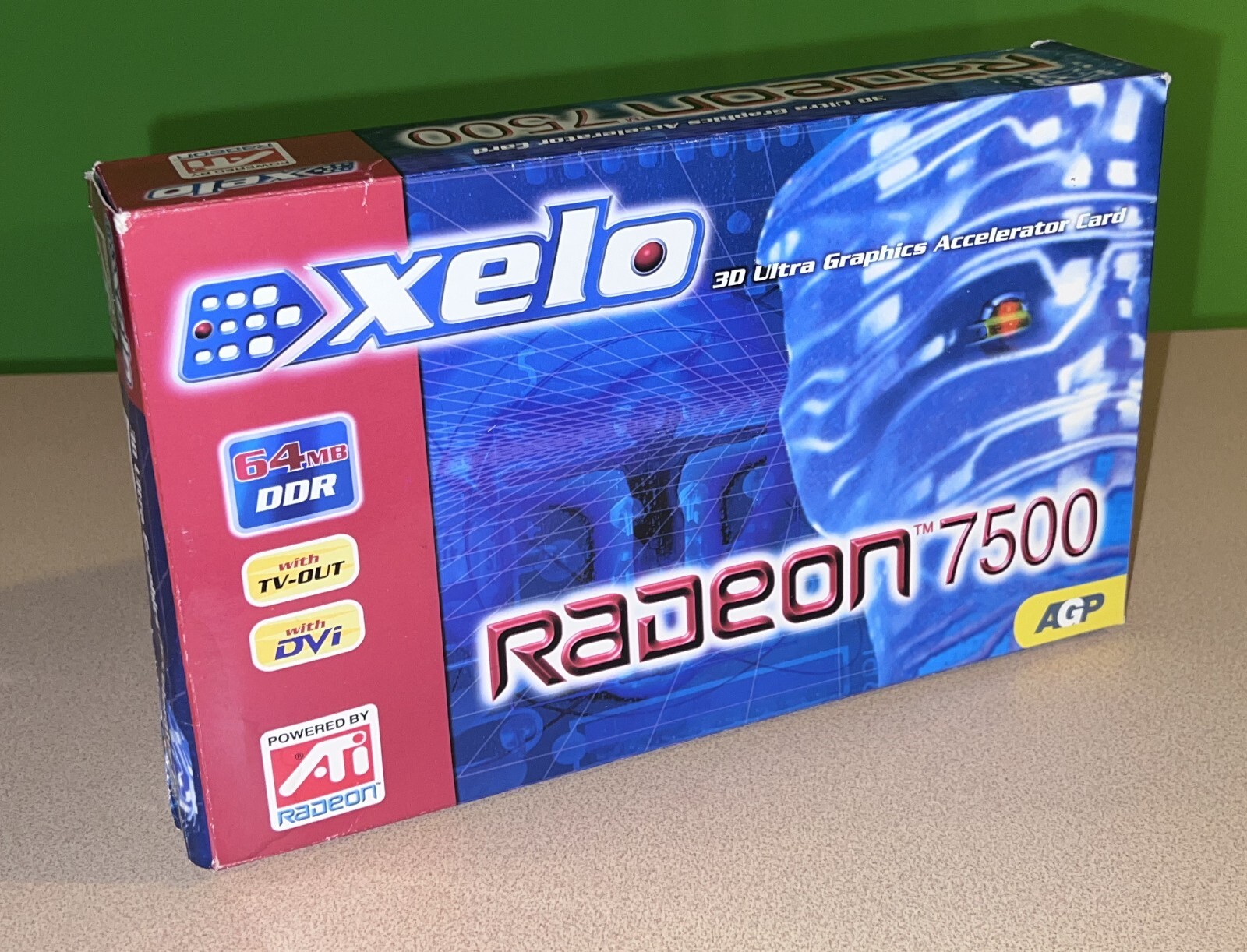 Xelo ATI Radeon 7500 LE 64MB Graphics Card BOX ONLY | eBay Australia
