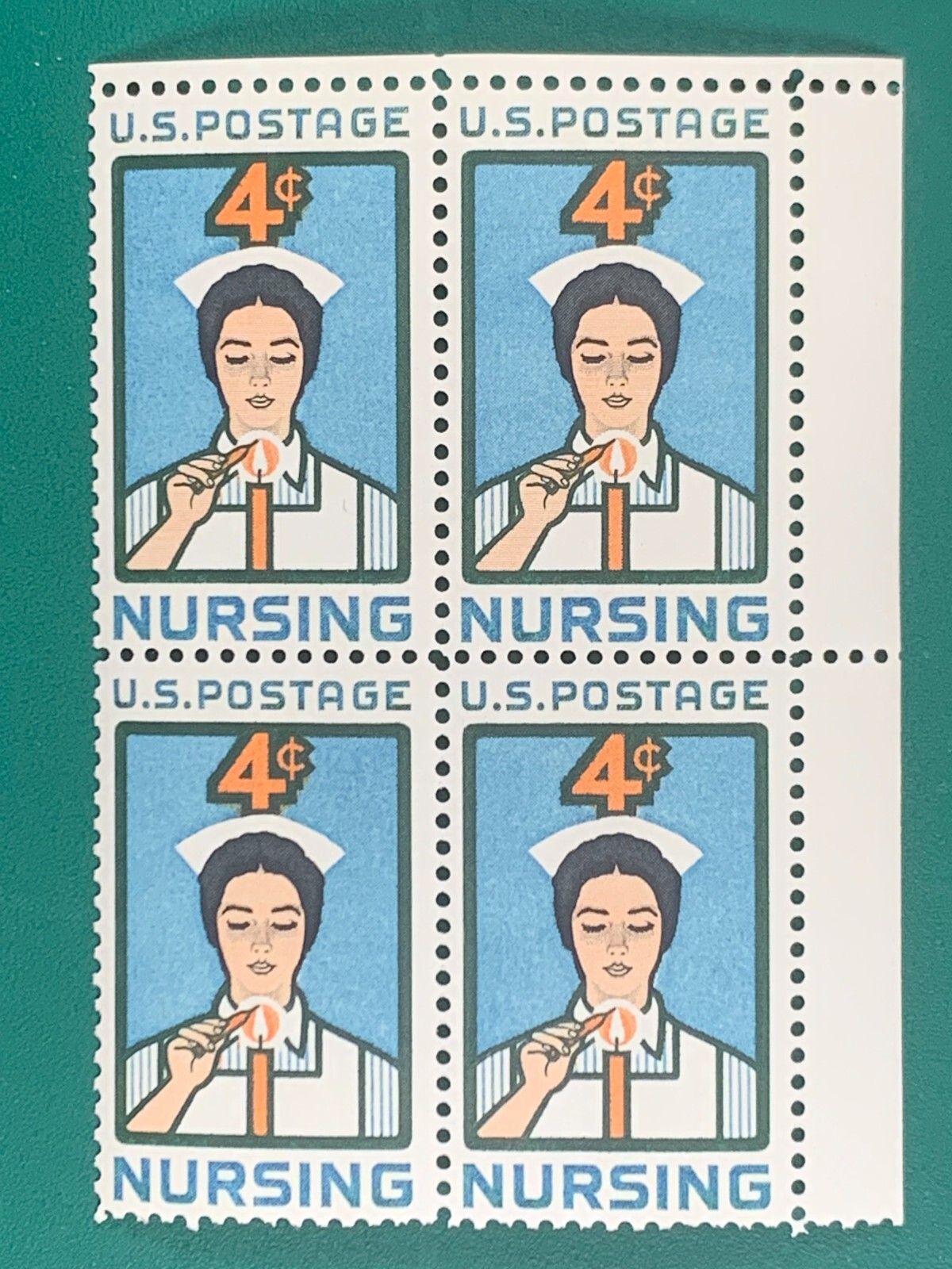 US Postage Nursing Block 4Cents Stamps Unused | eBay