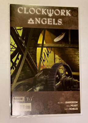 Clockwork Angels Boom Studios #1 SIGNED KEVIN J. ANDERSON Super RARE 2014 | eBay