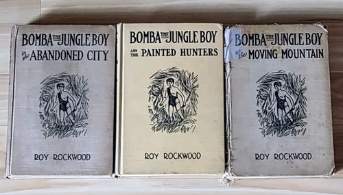 Bomba The Jungle Boy Book Lot of 3 By Roy Rockwood | eBay