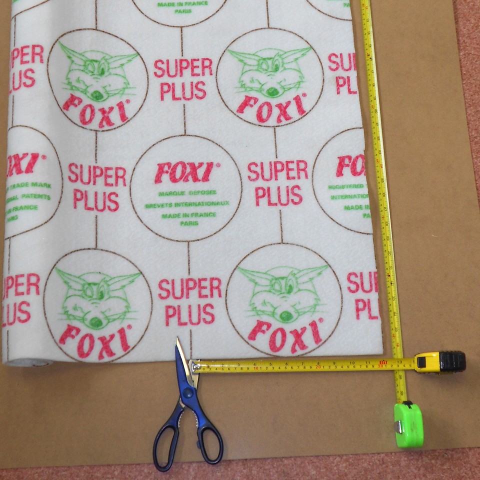 NON SLIP ANTI CREEP FOXI RUG UNDERLAY GRIPPER FOR CARPET OR HARD FLOOR ...