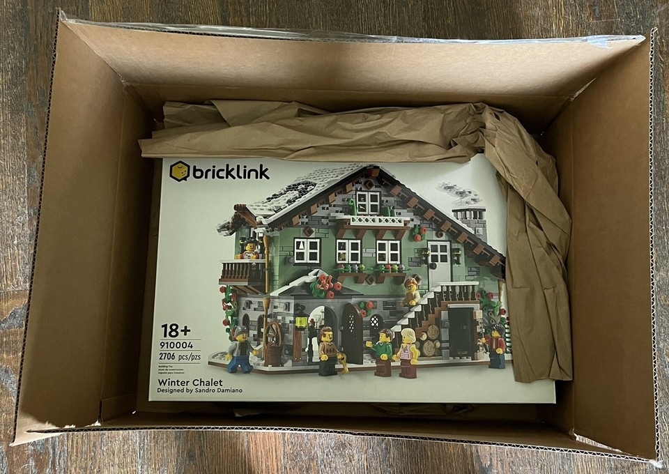 LEGO 910004 Winter Chalet Bricklink Designer Program Limited Ed 10,000 ...