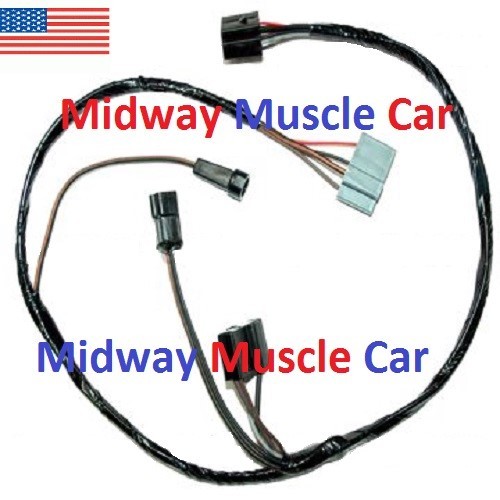 engine A/C control wiring harness 66 67 Pontiac GTO lemans tempest | eBay