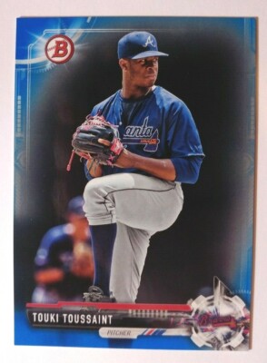 2017 BOWMAN DRAFT BLUE PAPER TOUKI TOUSSAINT 002/150 (K) | eBay
