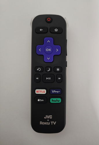 JVC Roku TV Remote Control | Wireless | For JVC | Netflix/Disney Plus ...