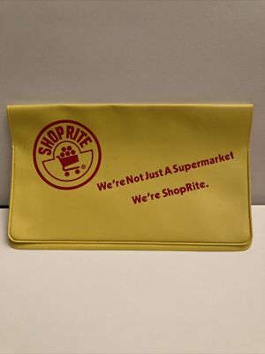 Vintage Rare ShopRite Coupon Keeper - New | eBay
