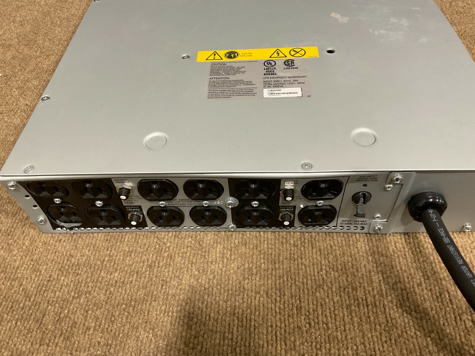 APC AP9626 120V Rackmount Step-Down Transformer for sale online | eBay