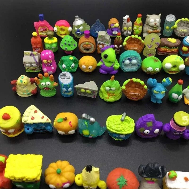 100 Cute Pcs Lot New the Grossery Gang Action Figure Pack Limited ...