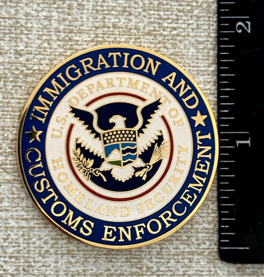 ICE Challenge Coin National Pistol Team | eBay