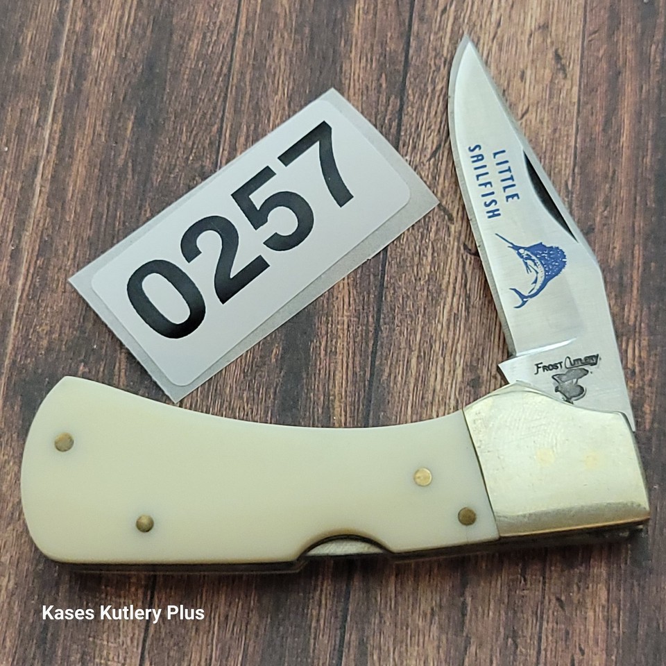 Frost Cutlery Little Sailfish Lockback Folding Pocket Knife | eBay