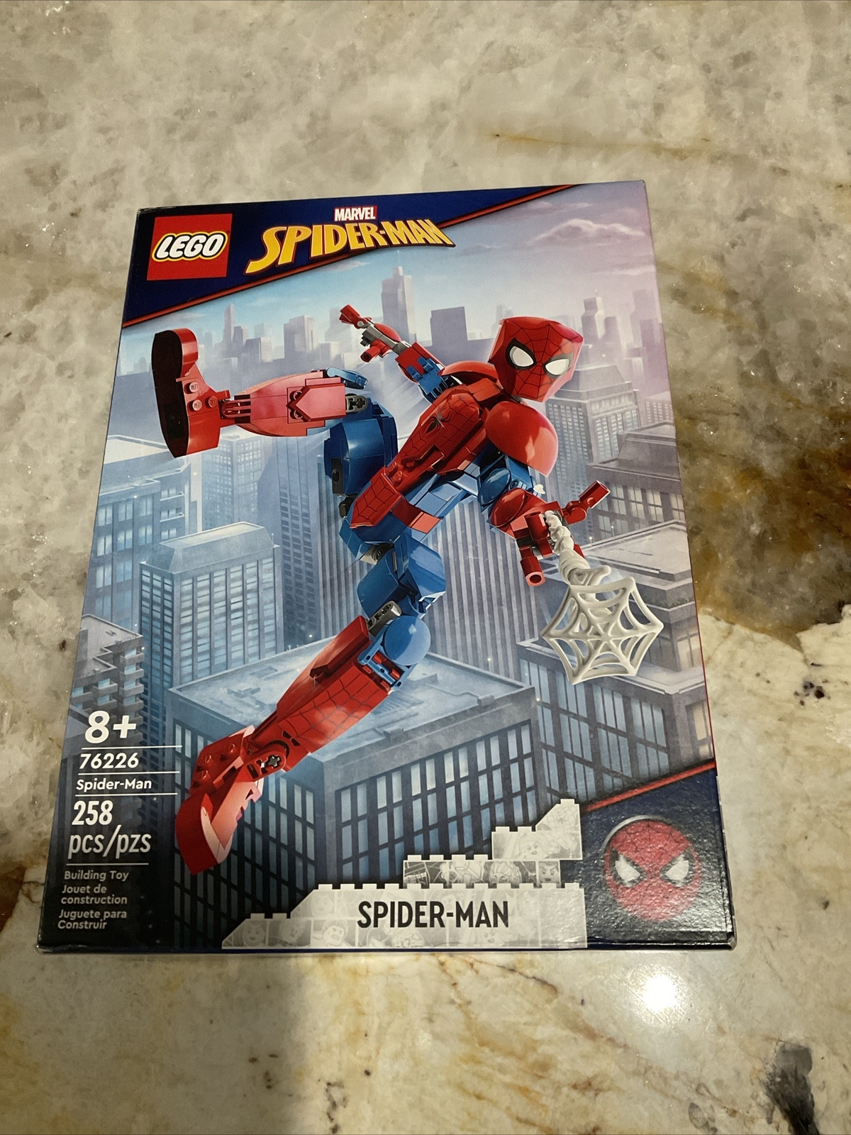 LEGO Marvel Spider-Man 76226 Building Set & Fully Articulated Figure ...