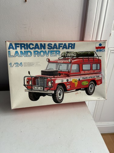 maquette 1/24 ESCI AFRICAN SAFARI LAND ROVER neuve | eBay