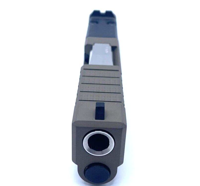 High Table Glock 43 Complete KN FDE Slide Micro RMSC Optic Cut ...