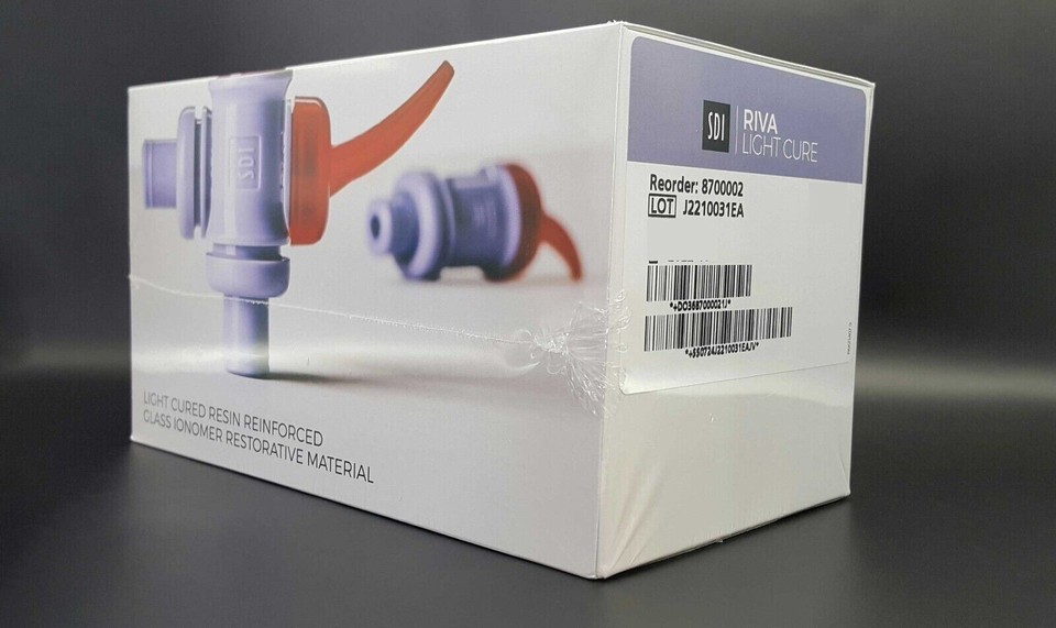 SDI Riva LC Light Cure Resin Reinforced Glass Ionomer Restorative 50 ...