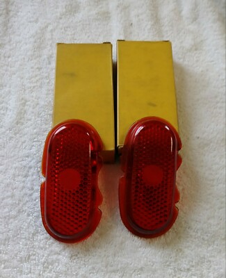 1942 _1948 Ford Tail lights lenses Pair Original | eBay