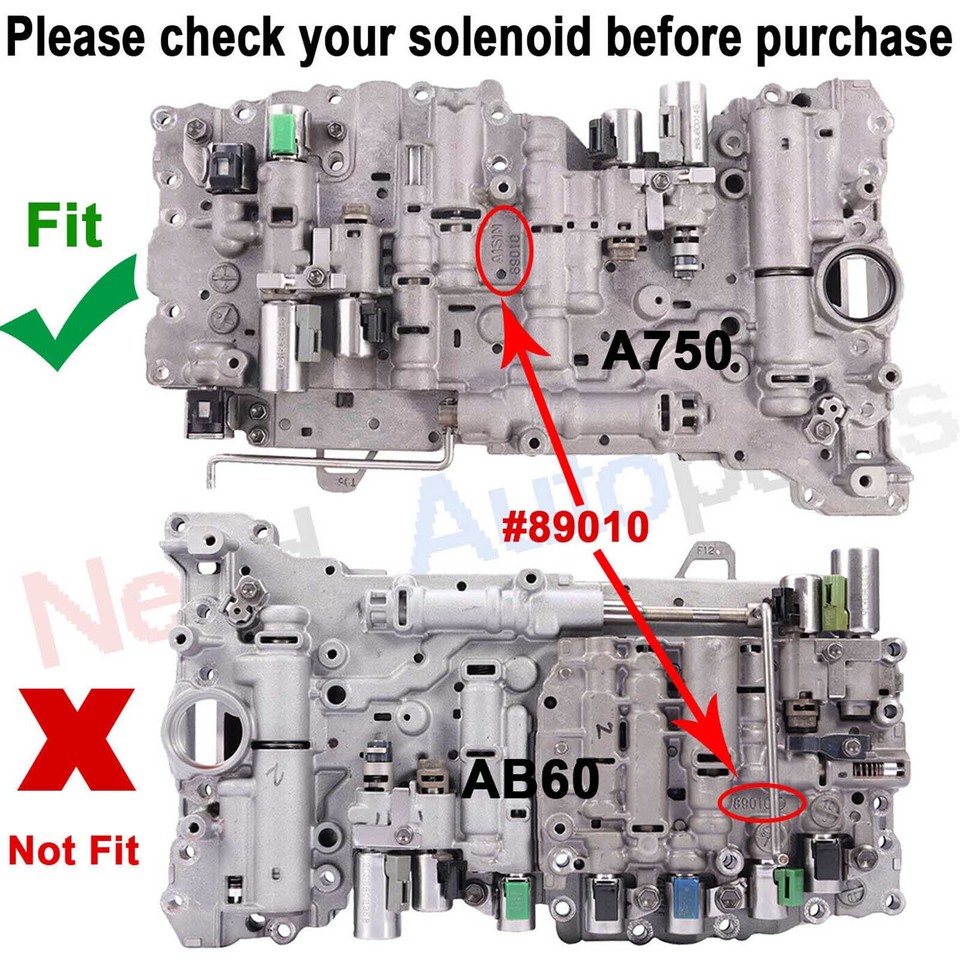 A750E/F Valve Body Fit 2003-2007 Lexus GX470 LX470 5-Speed Transmission ...