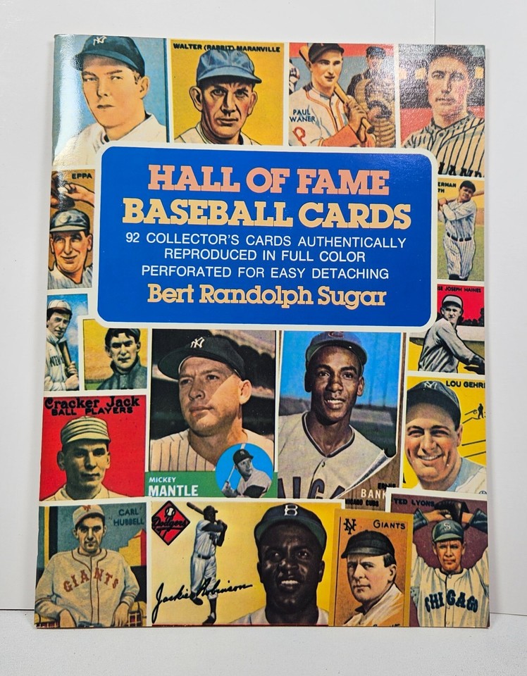 1977 Classic Baseball Cards & 1978 Hall of Fame Baseball Cards Books ...