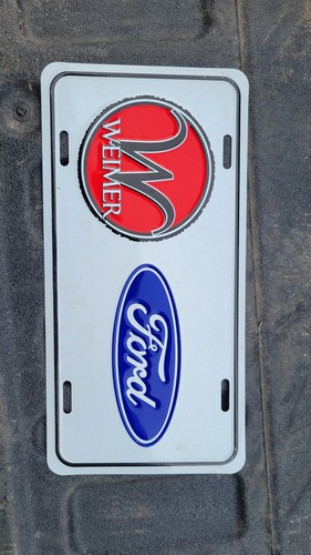 Weimer Ford Dealer Tag. Moorefield West Virginia | eBay