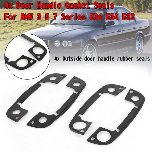 4x Door Handle Gasket Rubber Seals For BMW 3 5 7 Series E36 E34 E32 | eBay