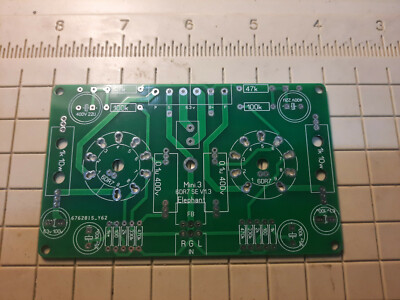 mini PCB 2.5x4 For 6dr7 Single-ended tube amplifier pcb only | eBay