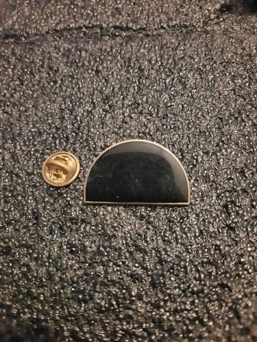 Pin's demi cercle Noir Opaque monochrome email black - Pins Pin L75 | eBay