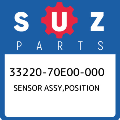 33220-70E00-000 Suzuki Sensor assy,position 3322070E00000, New Genuine ...