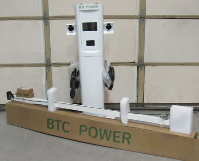 NEW BTC Power EVSE Vehicle Charging Station Dual Port Pedestal 7.2kW AC ...
