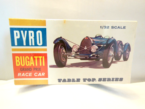 SEALED VTG~PYRO~BUGATTI TYPE 59 GRAND PRIX RACE CAR 1:32 MODEL KIT ...
