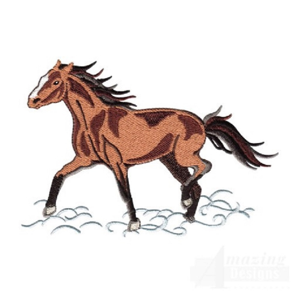 30 Wild Horses Machine Embroidery Designs on USB | eBay