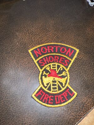 Vintage Obsolete Michigan Fire Department Patch Norton Shores | eBay